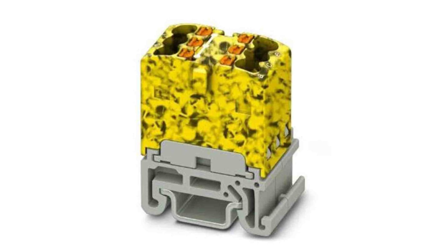 3002980 | Phoenix Contact Distribution Block, 6 Way, 2.5mm², 17.5A, 500 ...