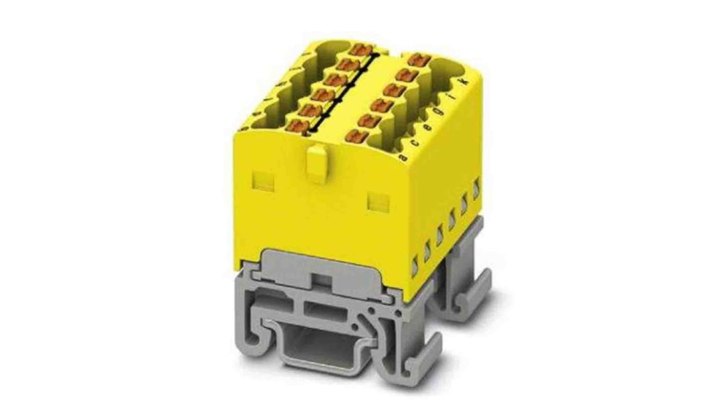 3002958 | Phoenix Contact Distribution Block, 12 Way, 2.5mm², 17.5A ...