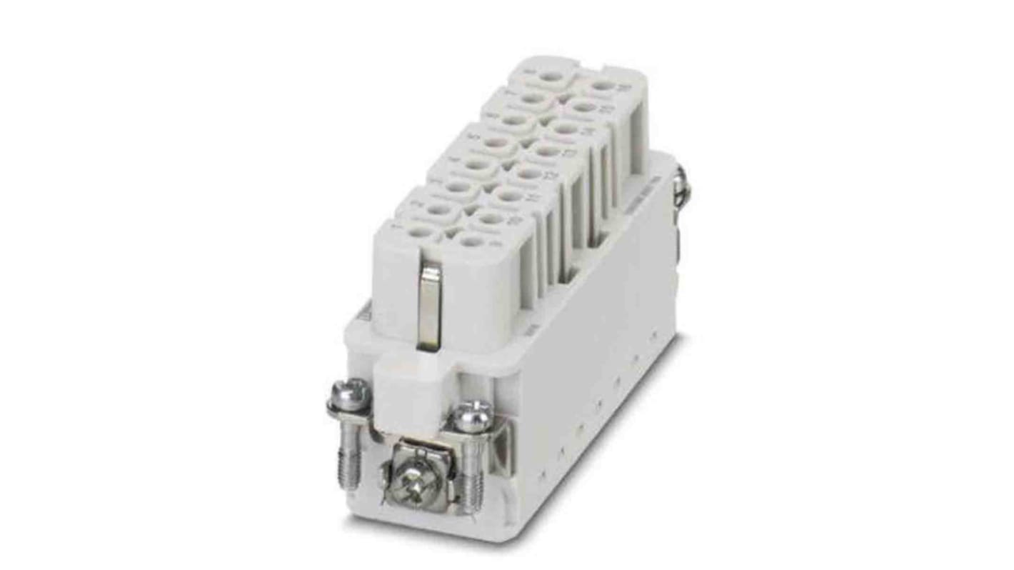 1585401 | Phoenix Contact Heavy Duty Power Connector Module, 16A ...