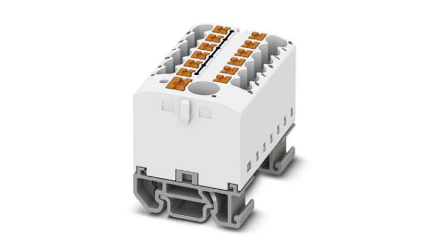 3274200 | Phoenix Contact Distribution Block, 13 Way, 4mm², 24A, 690 V ...