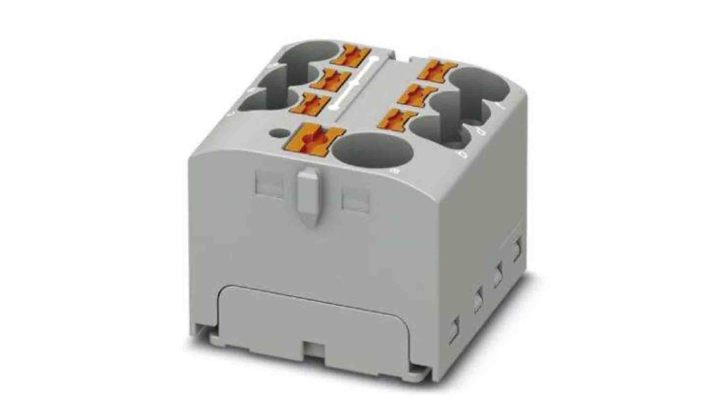 3273856 | Phoenix Contact Distribution Block, 7 Way, 6mm², 32A, 450 V ...