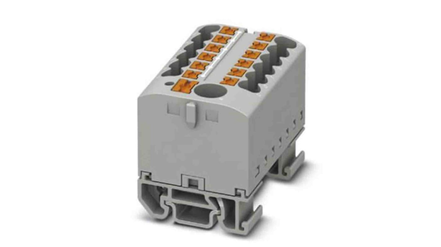 3274188 | Phoenix Contact Distribution Block, 13 Way, 4mm², 24A, 690 V ...