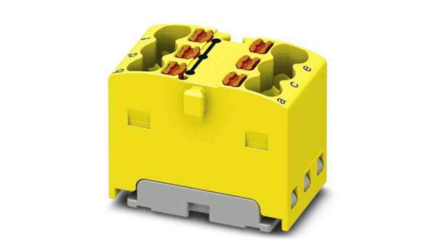 3002880 | Phoenix Contact Distribution Block, 6 Way, 2.5mm², 17.5A, 450 ...