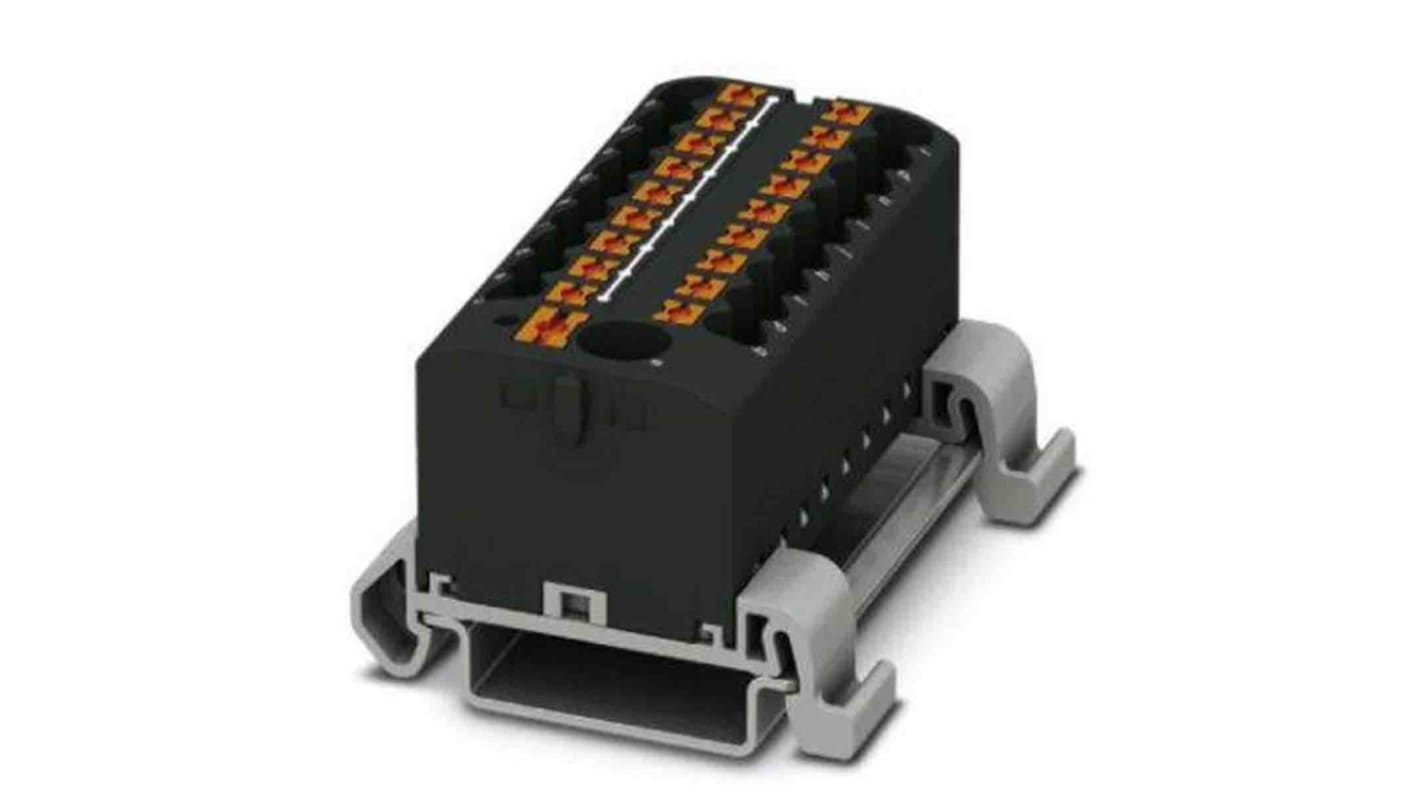 3273256 | Phoenix Contact Distribution Block, 19 Way, 4mm², 24A, 690 V ...