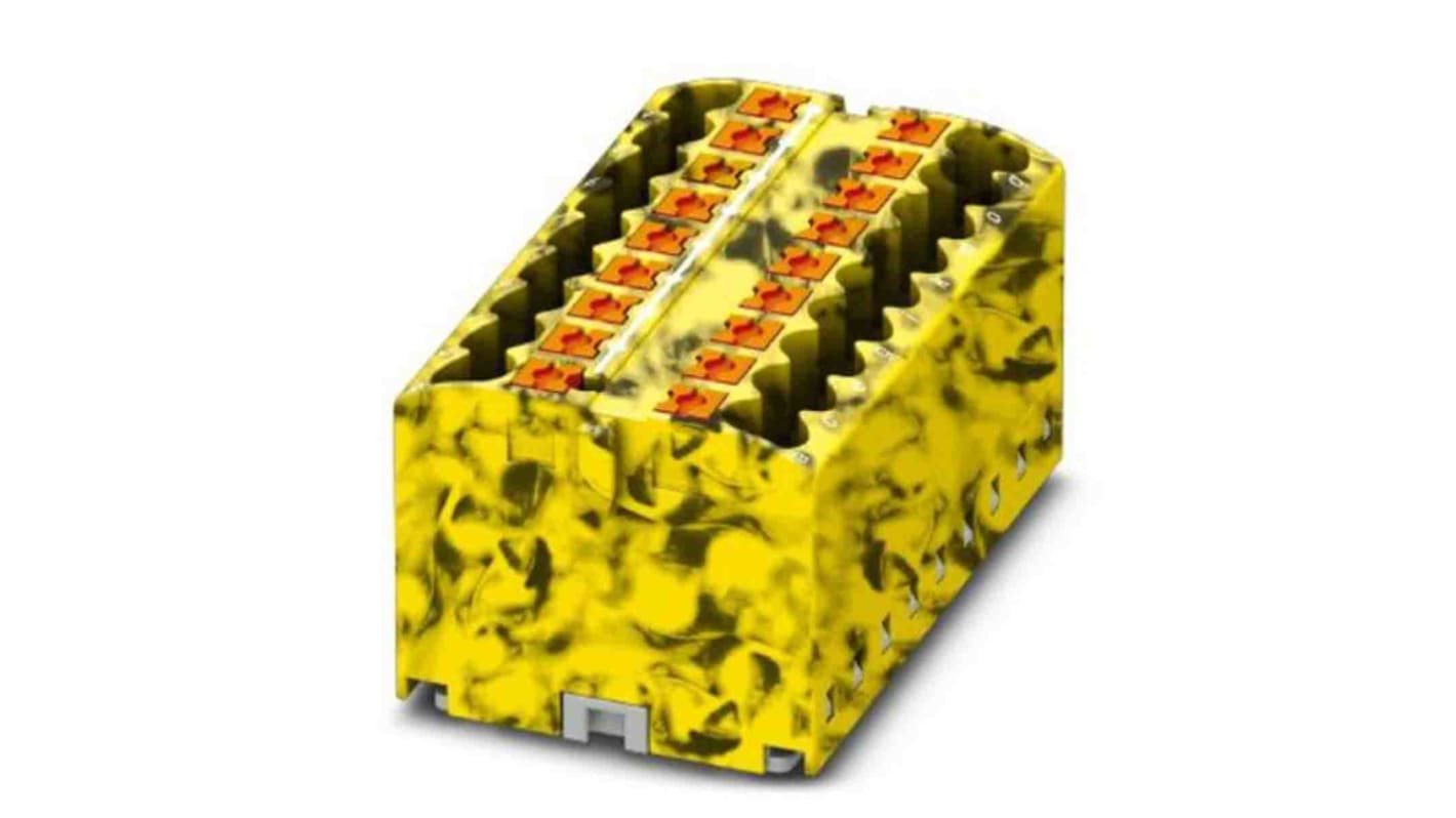 3273328 | Phoenix Contact Distribution Block, 18 Way, 4mm², 24A, 450 V | RS