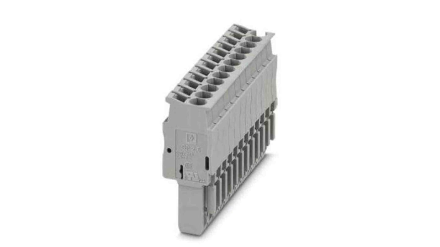 3040368 | Phoenix Contact 5.2mm Pitch Pluggable Terminal Block, Plug ...