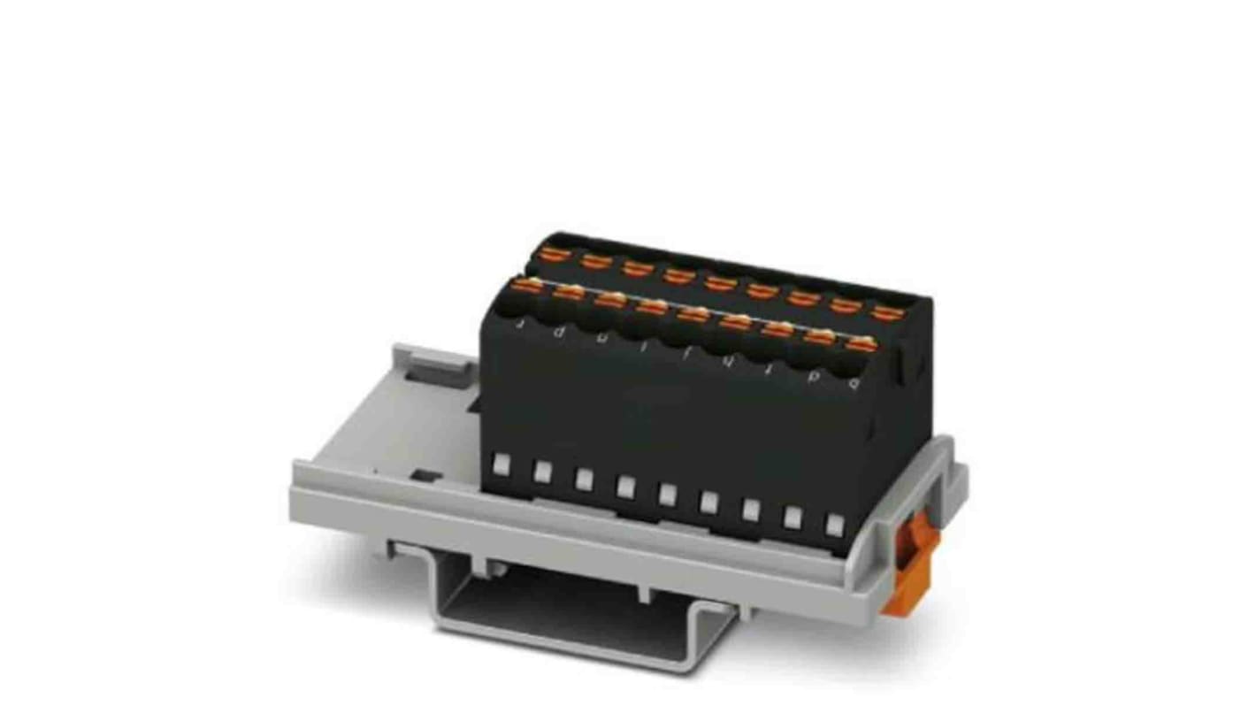 1046955 | Phoenix Contact Distribution Block, 18 Way, 2.5mm², 17.5A ...