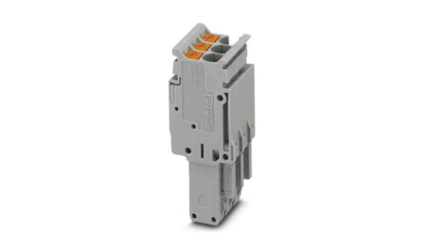 3211282 | Phoenix Contact Pluggable Terminal Block, Plug, DIN Rail ...