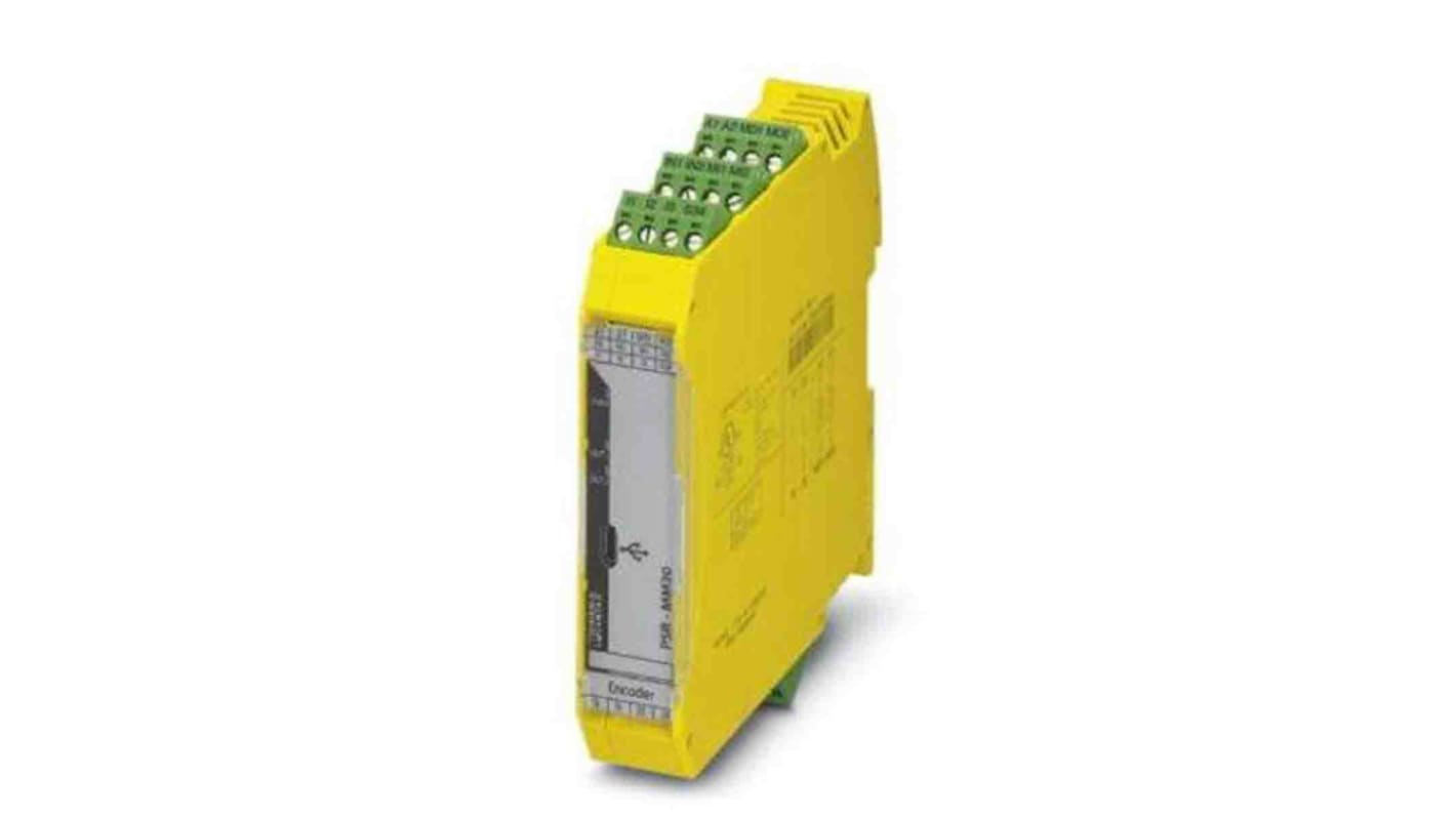 2702357 | Phoenix Contact Dual-Channel Safety Relay, 24V dc, 2 Safety ...