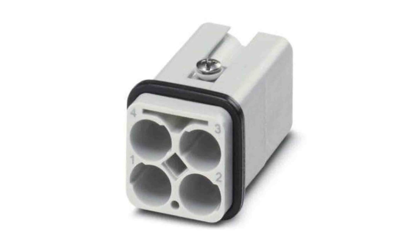 1419898 | Phoenix Contact Heavy Duty Power Connector Module, 40A, Male ...