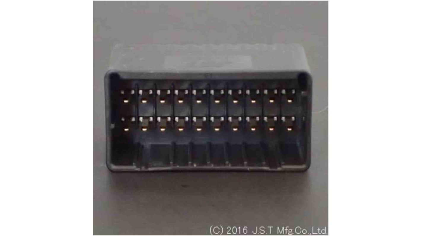 B20B-J21DK-GGXR (LF)(AU) | JST 基板接続用ピンヘッダ 20極 2.5mm 2列 B20B-J21DK-GGXR (LF)(AU) | RS