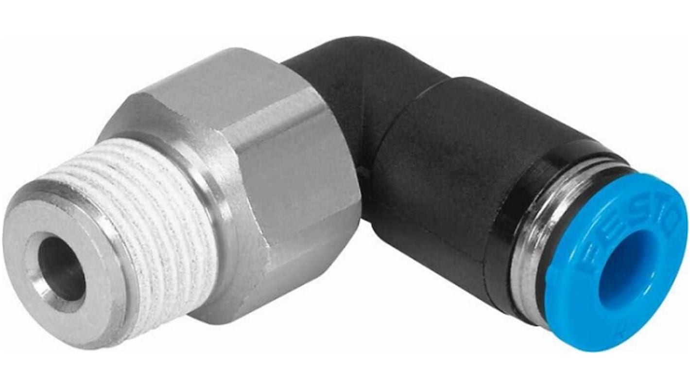 QSRL-G1/8-6 | Festo QSRL PBT Pneumatic Rotary Union, G 1/8 Male, Push In 6mm | RS