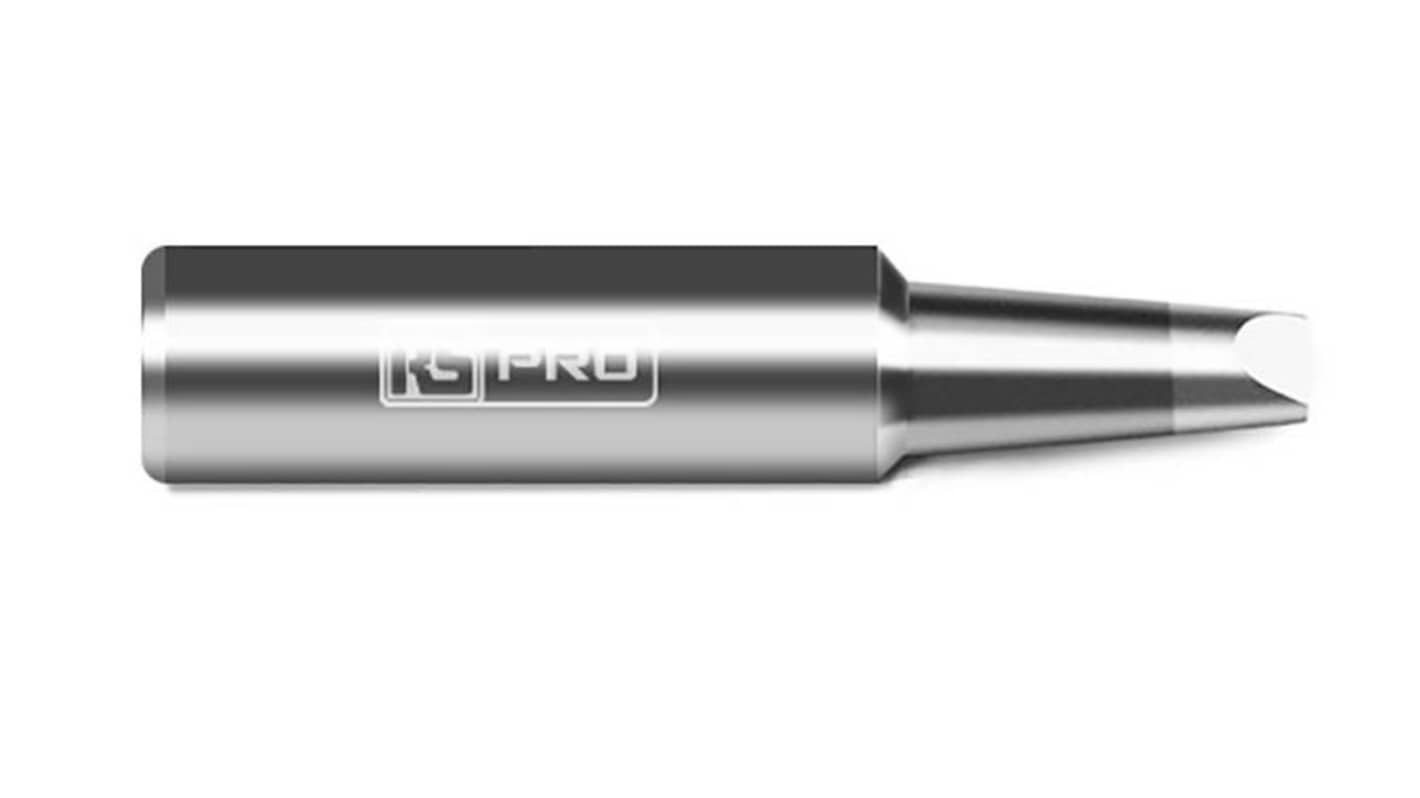 RS PRO 0.8 mm Straight Chisel Soldering Iron Tip for use with RS PRO ...