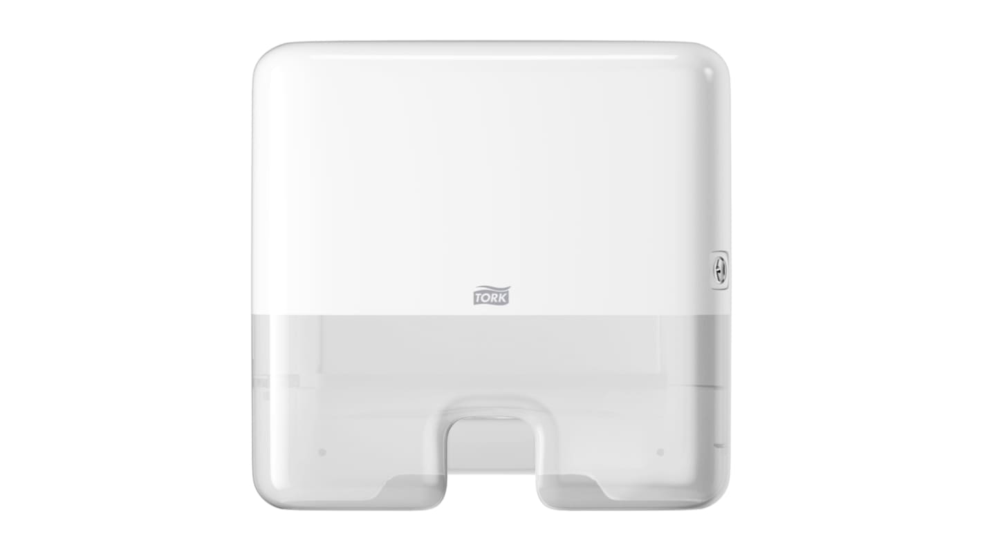 552100 | Tork Plastic White Wall Mounting Paper Towel Dispenser, 101mm ...