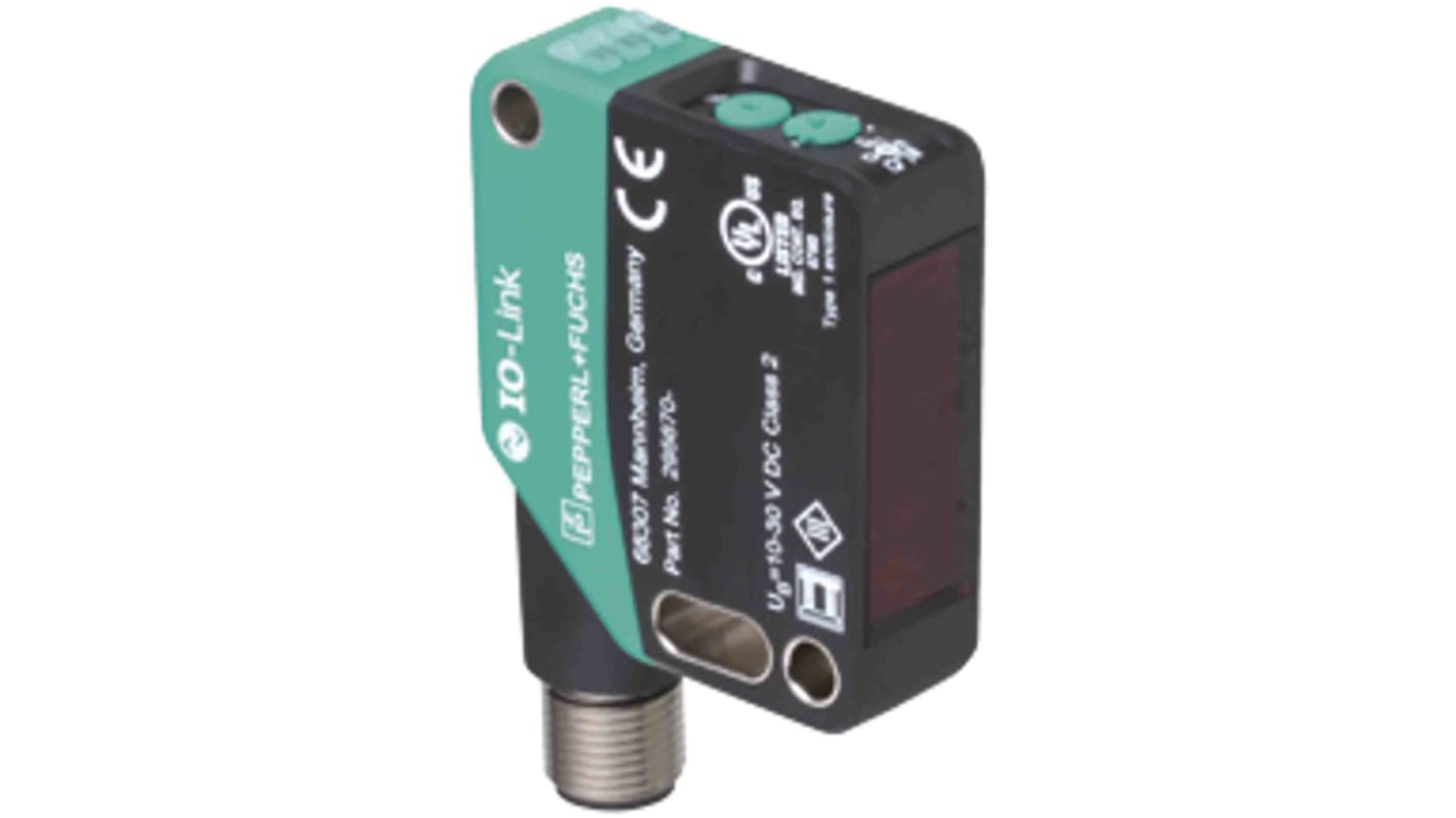 OBG8000-R200-2EP-IO-V1 | Fotocélula rectangular Pepperl + Fuchs, Sistema Reflex, alcance 5,6 m ...