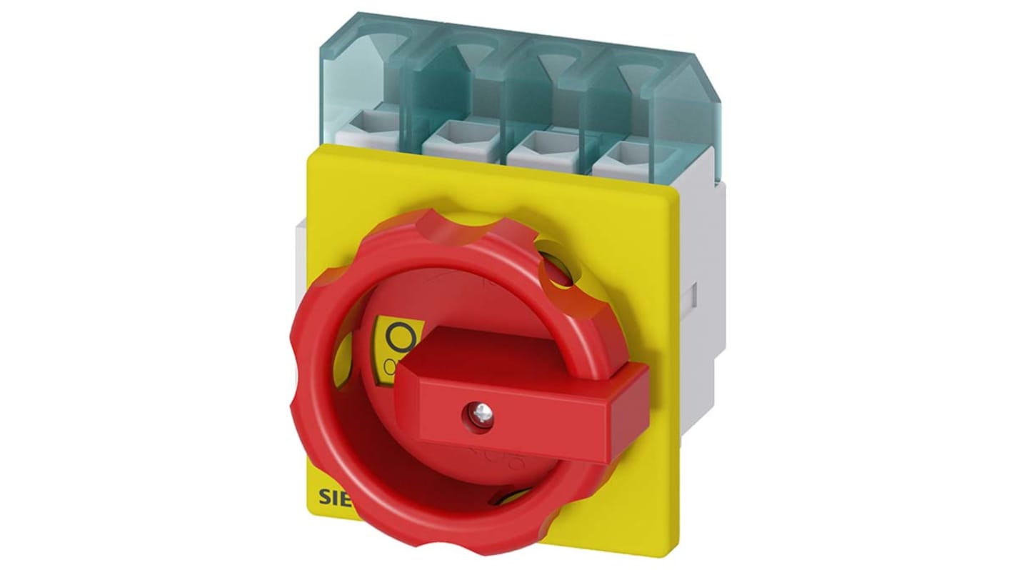 3LD2103-1TL53 | Siemens 4P Pole Front Panel Isolator Switch - 25A ...