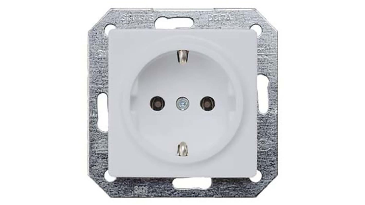 5UB1931 | Siemens 1 Gang Electrical Socket, 2 Poles, 16A, Schuko ...