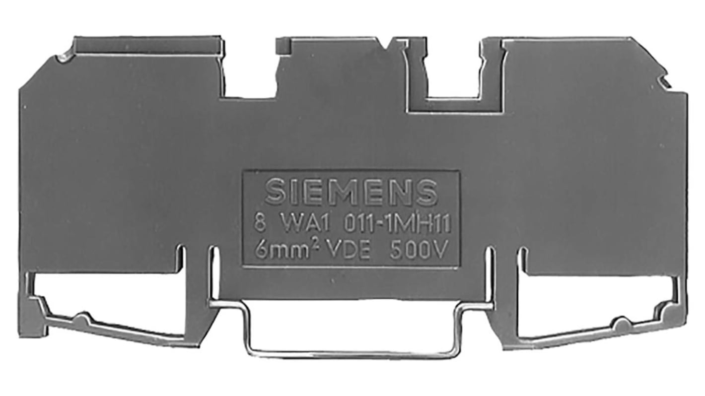 8WA1011-1MH10 | Siemens 8WA Series Beige Non-Fused DIN Rail Terminal ...