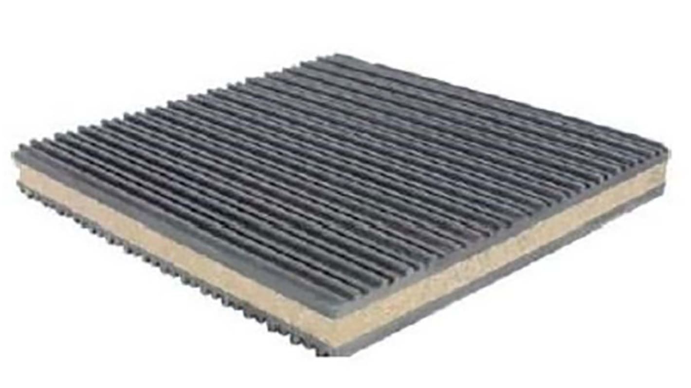RS PRO 457mm Anti Vibration Mat 75psi Cork +100°C -50°C 457 x 457mm ...