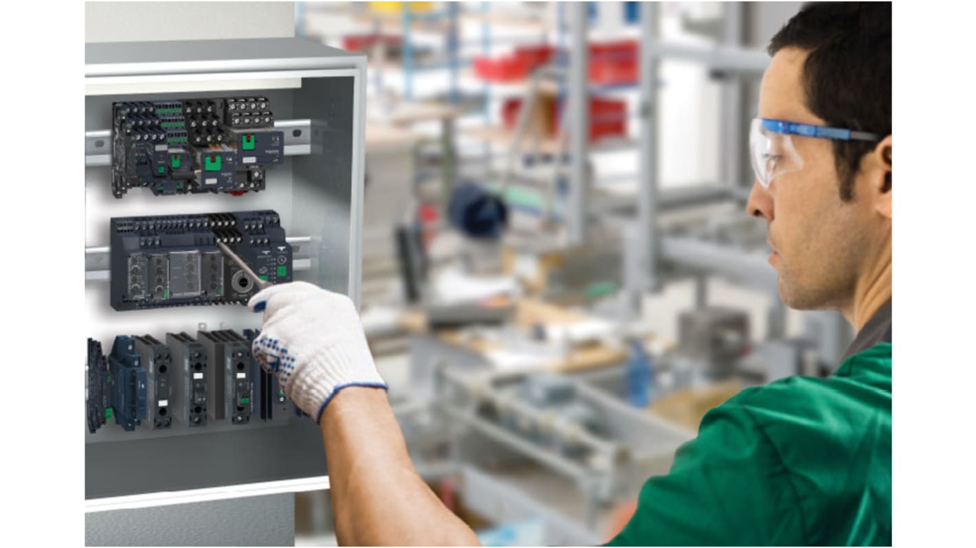 RXM4AB2B7PVS | Schneider Electric Harmony Relay RXM Series Interface Relay, DIN Rail Mount, 24V ...