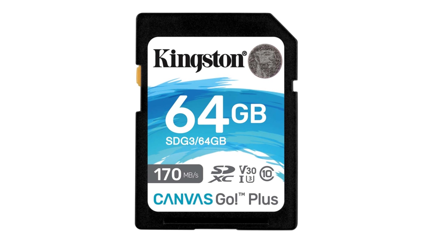 SDG3/64GB | Carte SD Kingston 64 Go SDXC | RS