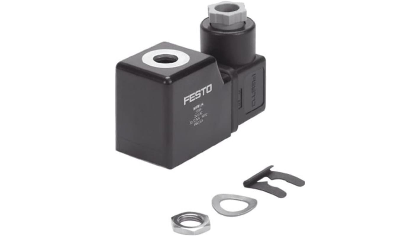 MSW-24AC | Festo 24 V ac Solenoid Valve Coil | RS