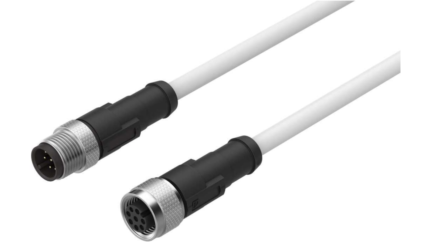 NEBC-M12G8-E-2-N-M12G8 | Festo Cable, NEBC Series | RS
