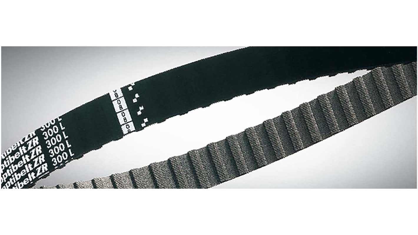 OPTIBELT 255 L 075 Timing Belt, 68 Teeth, 647mm Length, 19.1mm Width | RS