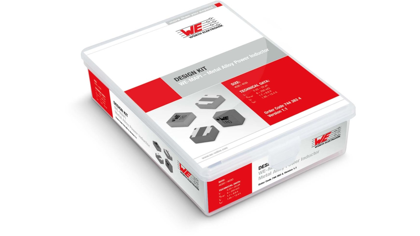 7443834 | Wurth Elektronik SMD Power Inductor Components Inductor Kit ...
