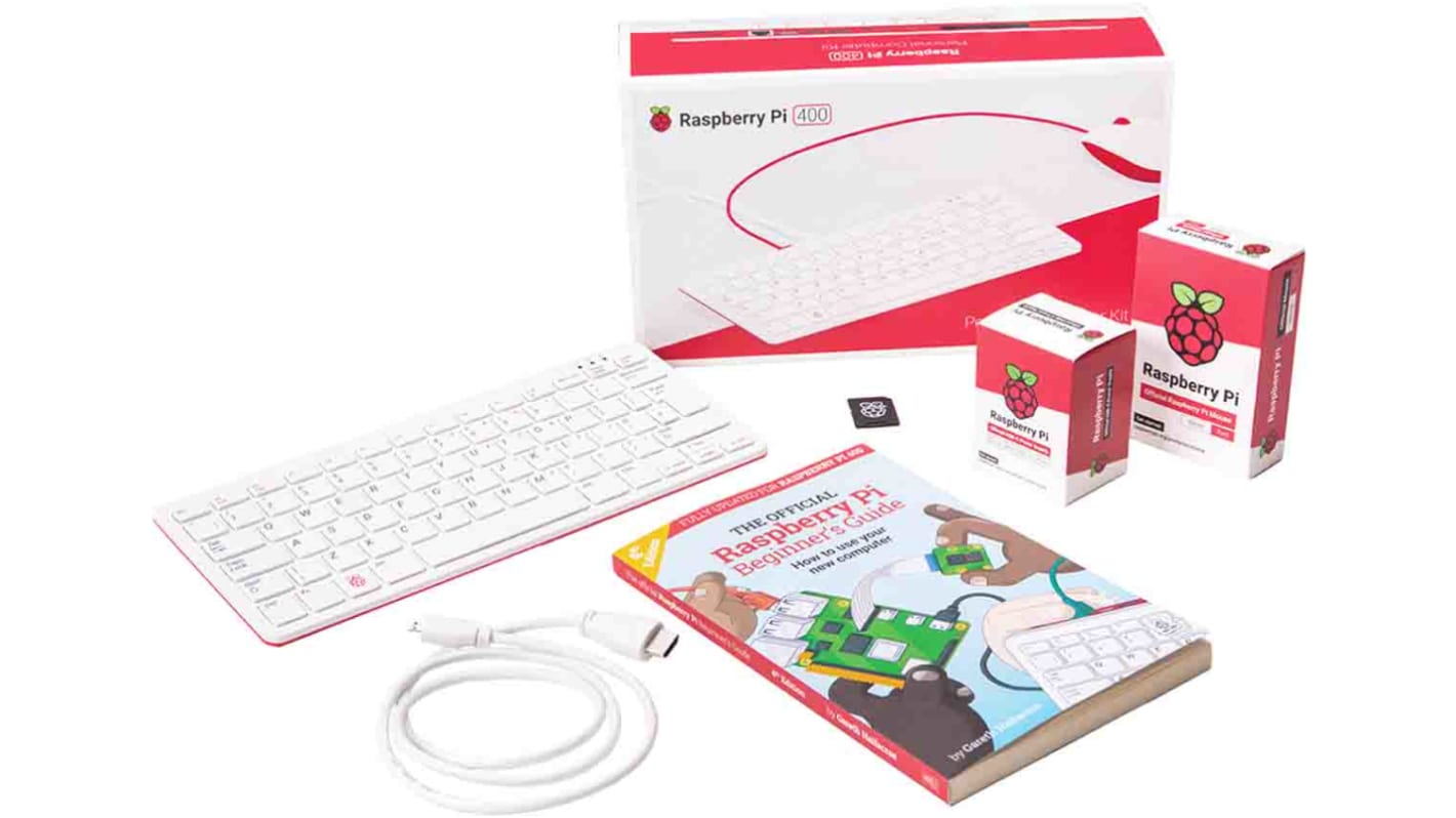 SC0389 | Raspberry Pi 400 Computer Kit EU Keyboard Layout | RS