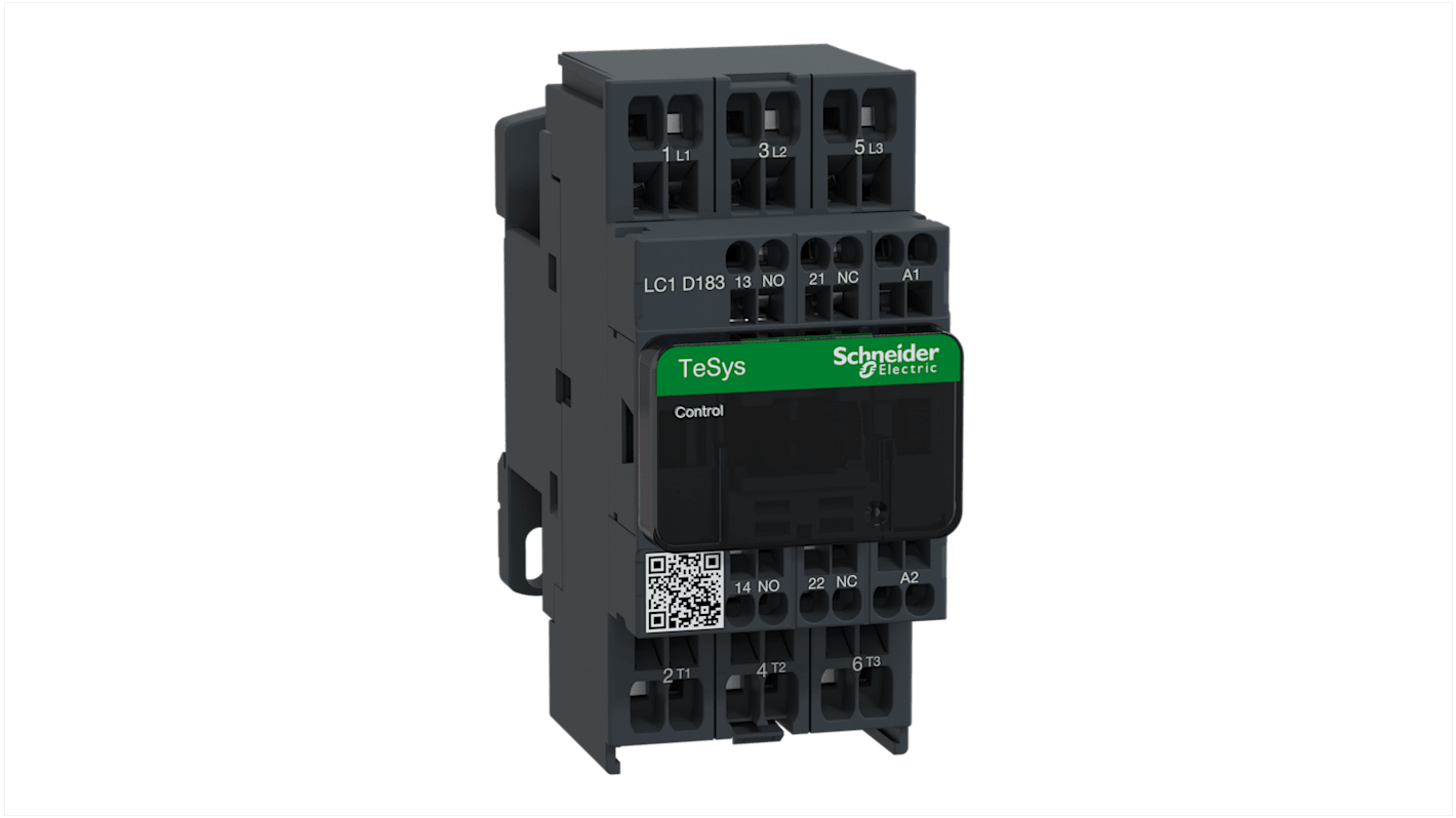 LC1D183F7 | Schneider Electric TeSys D Contactor, 110 V Coil, 3-Pole ...