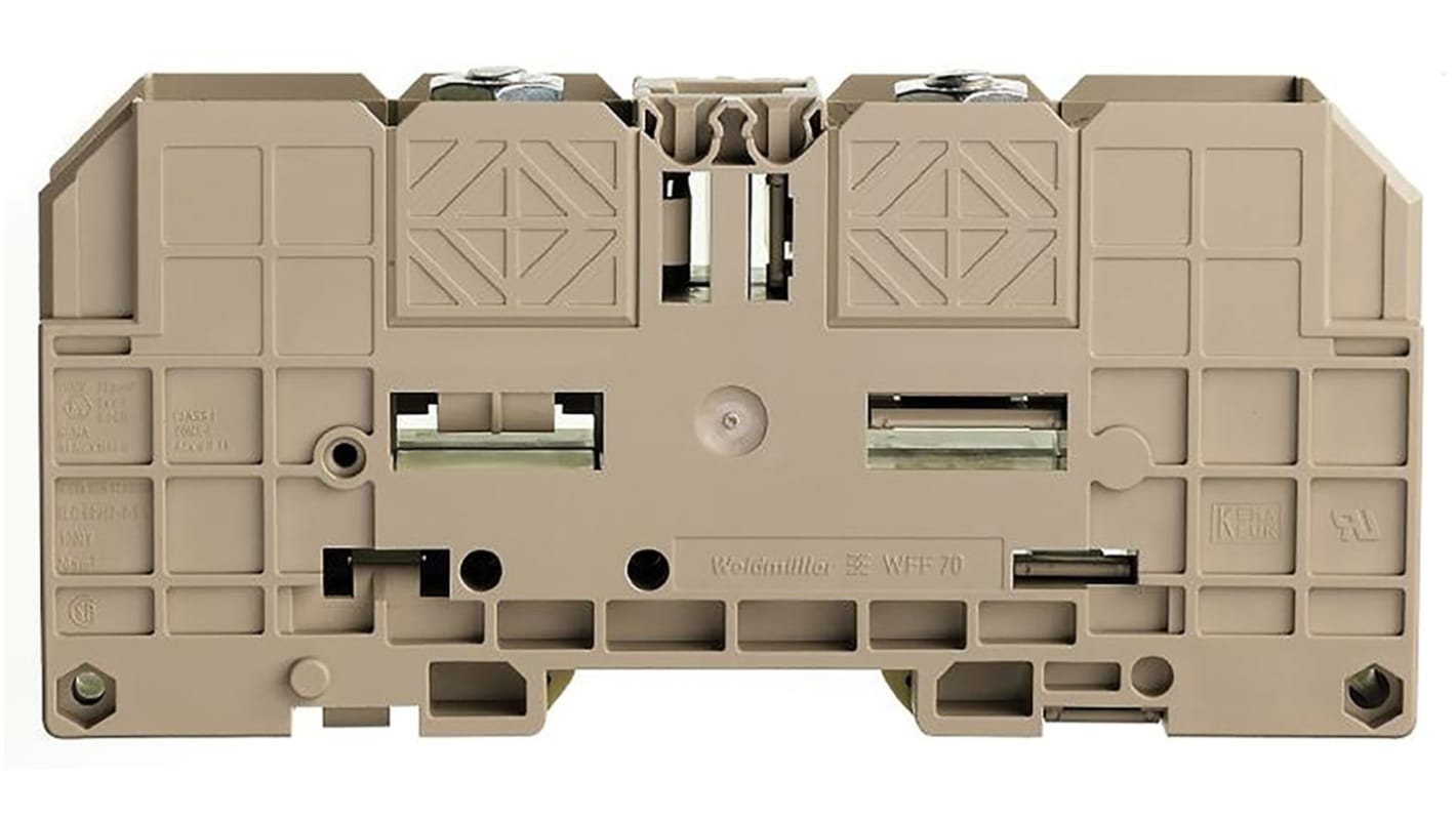 1029400000 | Weidmuller WFF Series Beige Feed Through Terminal Block ...