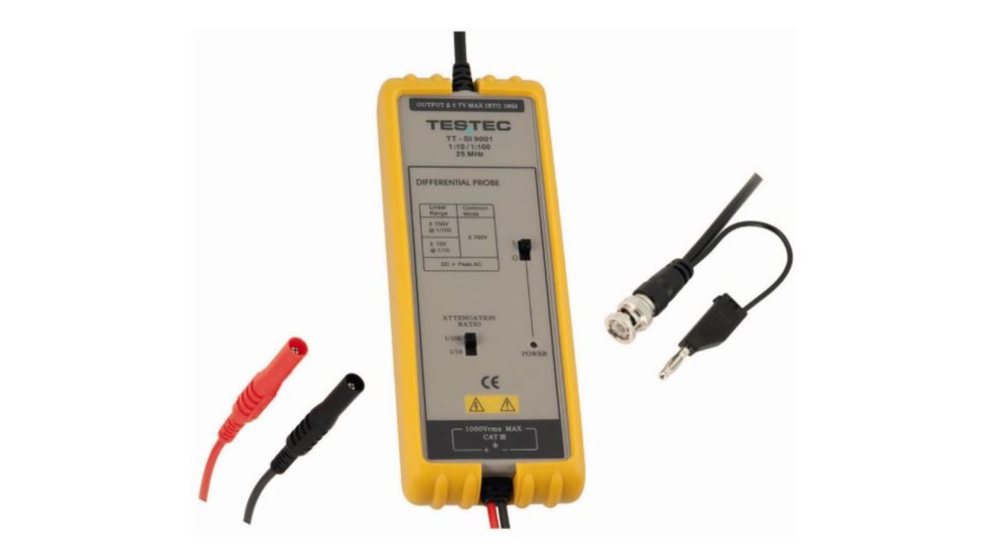 15101 | Testec SI Series TT-SI 9001 Oscilloscope Probe, Active ...