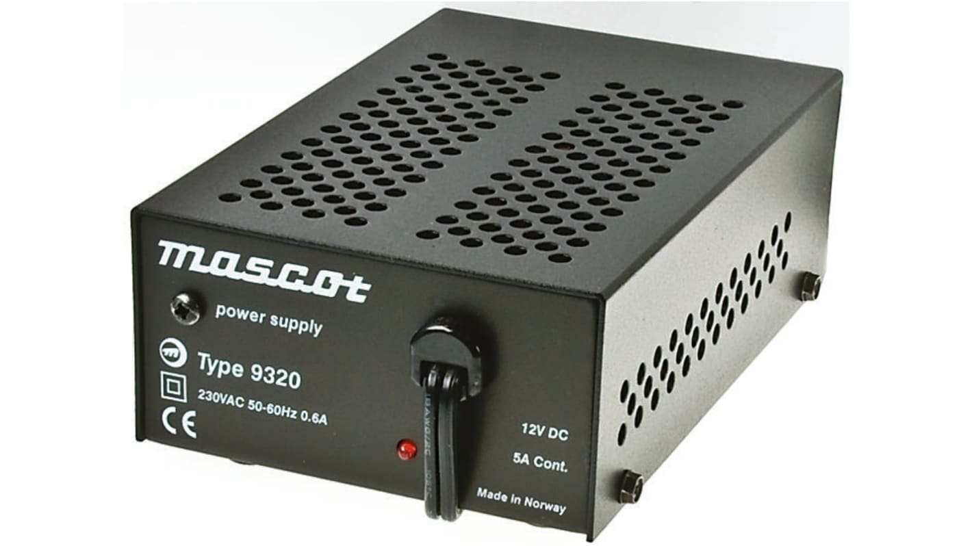 9320000146 | Mascot 70W Power Brick AC/DC Adapter 24V dc Output, 3A ...