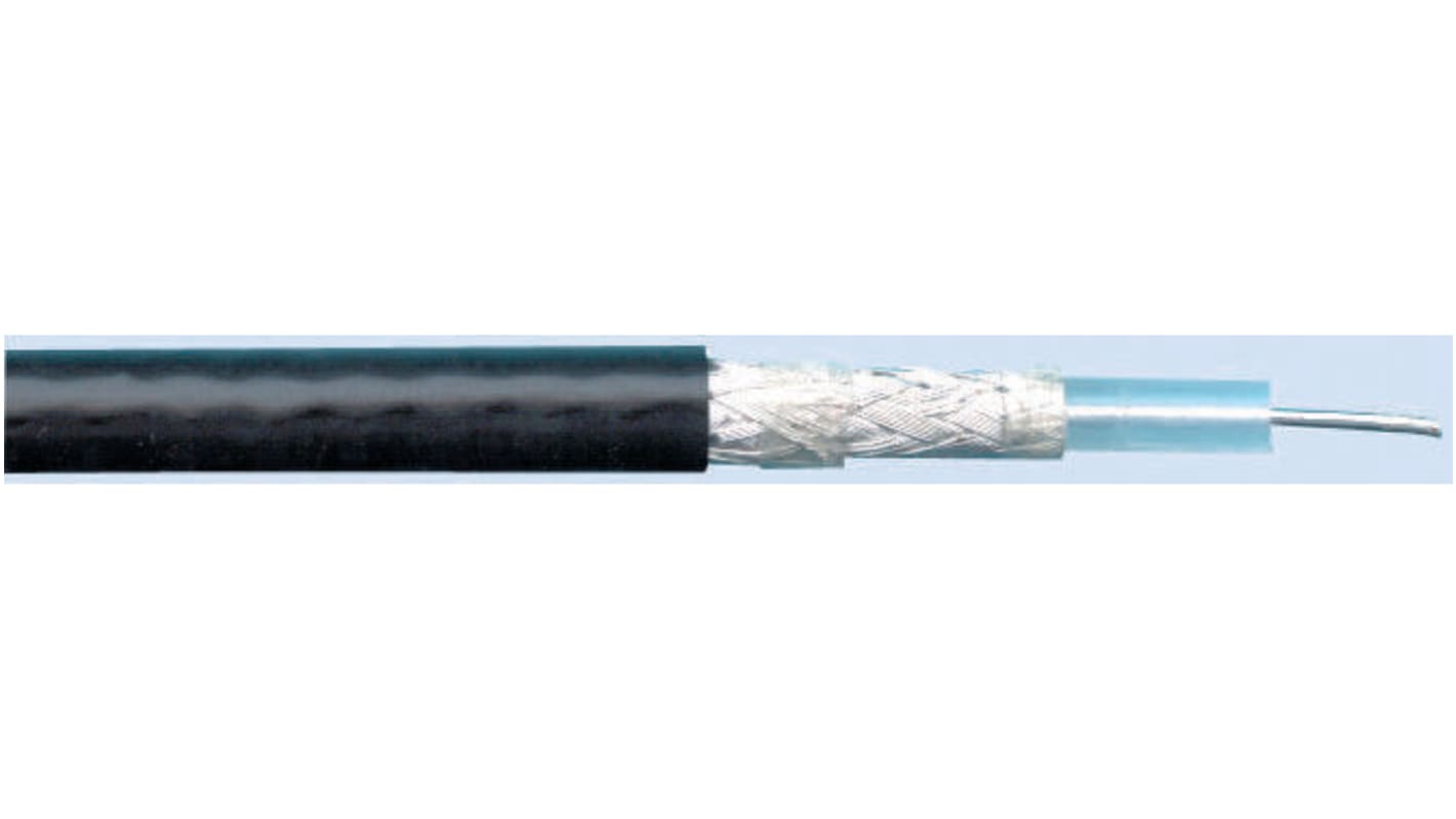 RG223/U black sheath coaxial cable,100m | RS