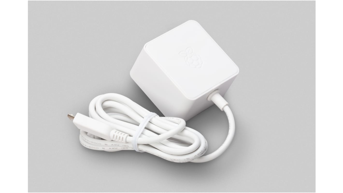 SC0626 | Raspberry Pi Raspberry Pi Power Supply, Micro USB Type B with ...