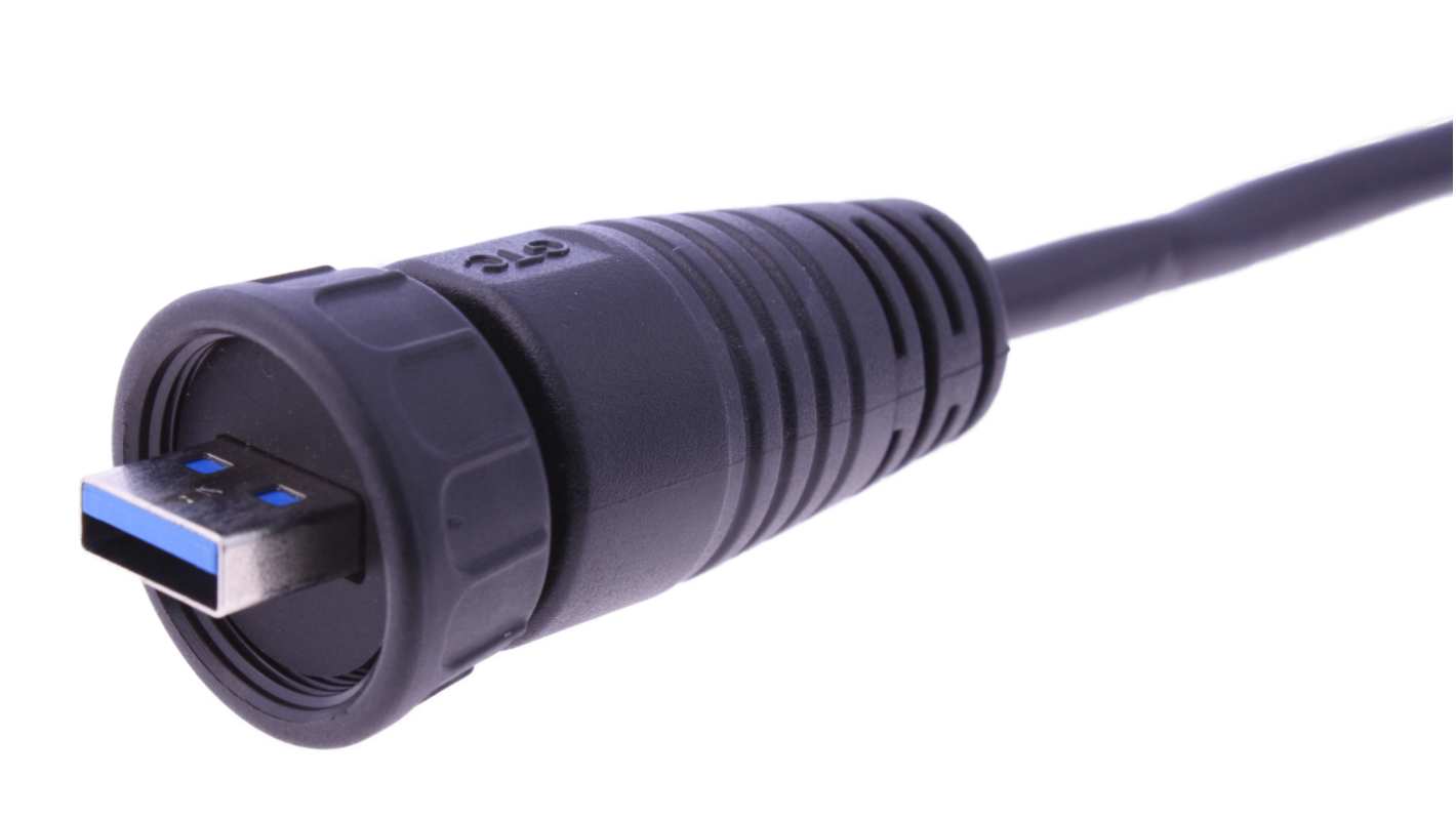 RS PRO USB 3.0 Cable, Male USB A to Unterminated Cable, 2m | RS