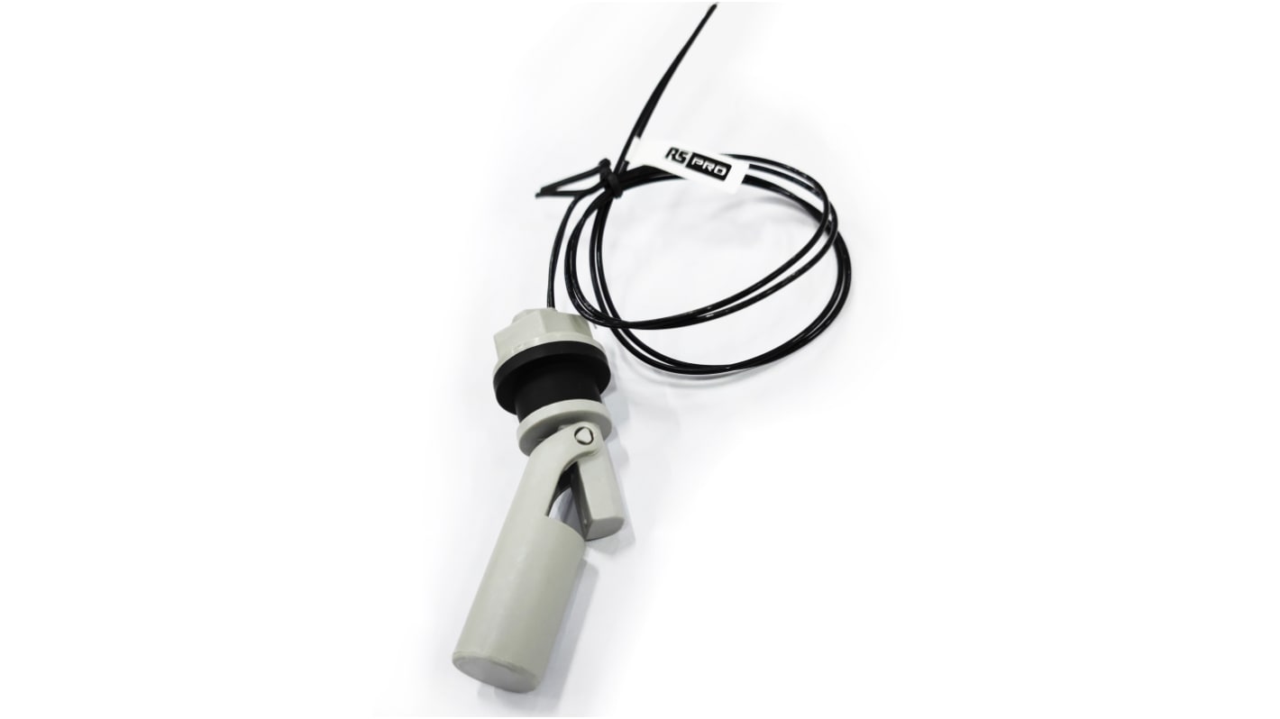 RS PRO Surface Mount Polyphenylene Sulfide Float Switch, Float, 500mm ...