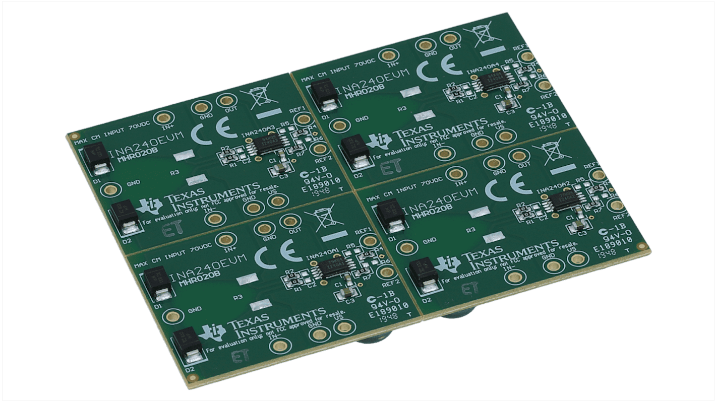 INA240EVM | Texas Instruments 評価ボード High or Low Side Current Sensing ...