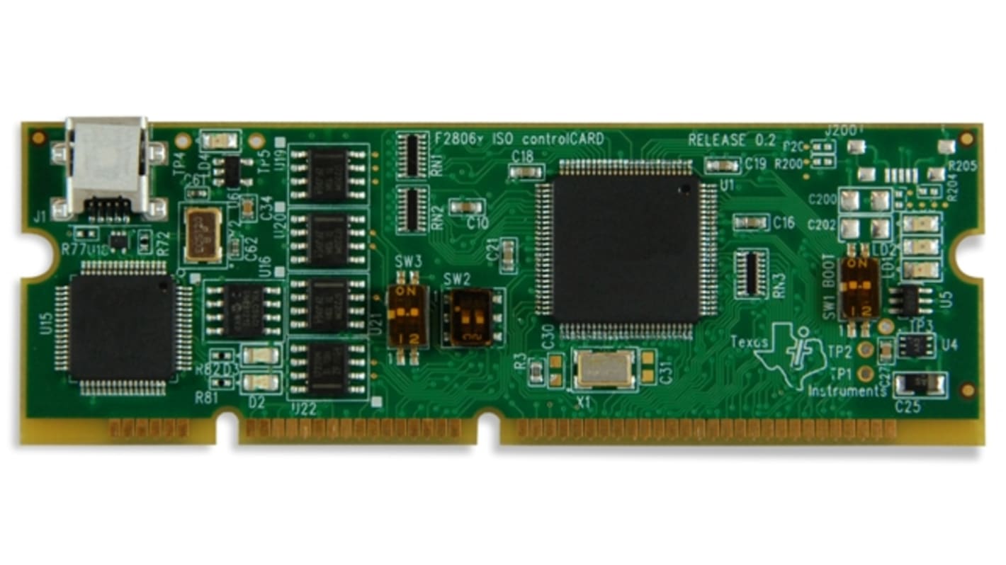 Texas Instruments CntrolCARD with Piccolo TMS320F28069MPZT 32 Bit ...