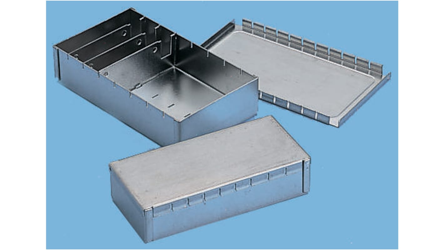 373.16 | OKW Tin Plated Steel PCB Mounting Enclosure, 106 x 50 x 26mm | RS