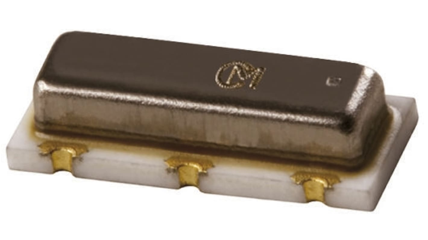 CSTCC3M69G53-R0, Ceramic Resonator, 3.69MHz Shear, 3-Pin Cap Chip, 7.2 ...