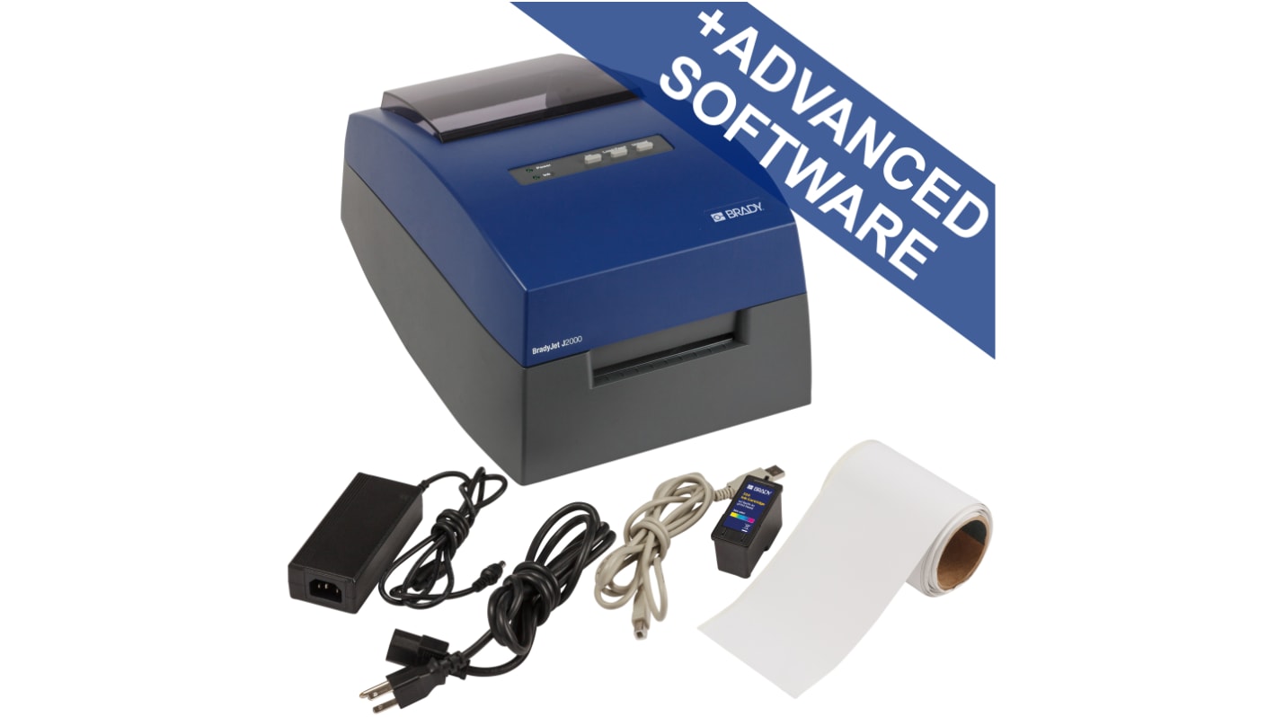 J2000-UK-SFIDS | Brady BradyJet J2000 Label Printer, 101.6mm Max Label ...