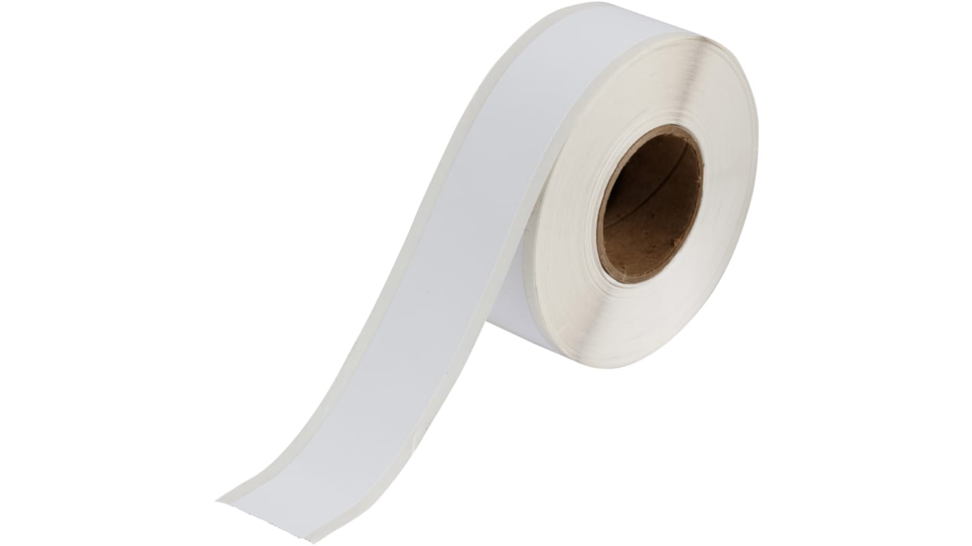 J20C-1125-2595 | Brady B-2595 Inkjet Receptive Vinyl White Label Roll | RS