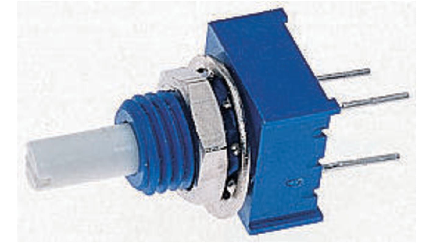 Bourns 20kΩ Rotary Potentiometer Continuous-Turns 1-Gang Bushing Mount ...