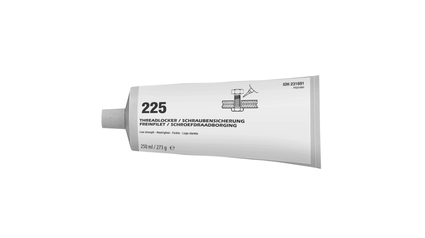 LOCTITE 225 TTL 250ML EGFD | Loctite Loctite 225 Brown Thread lock, 250 ...
