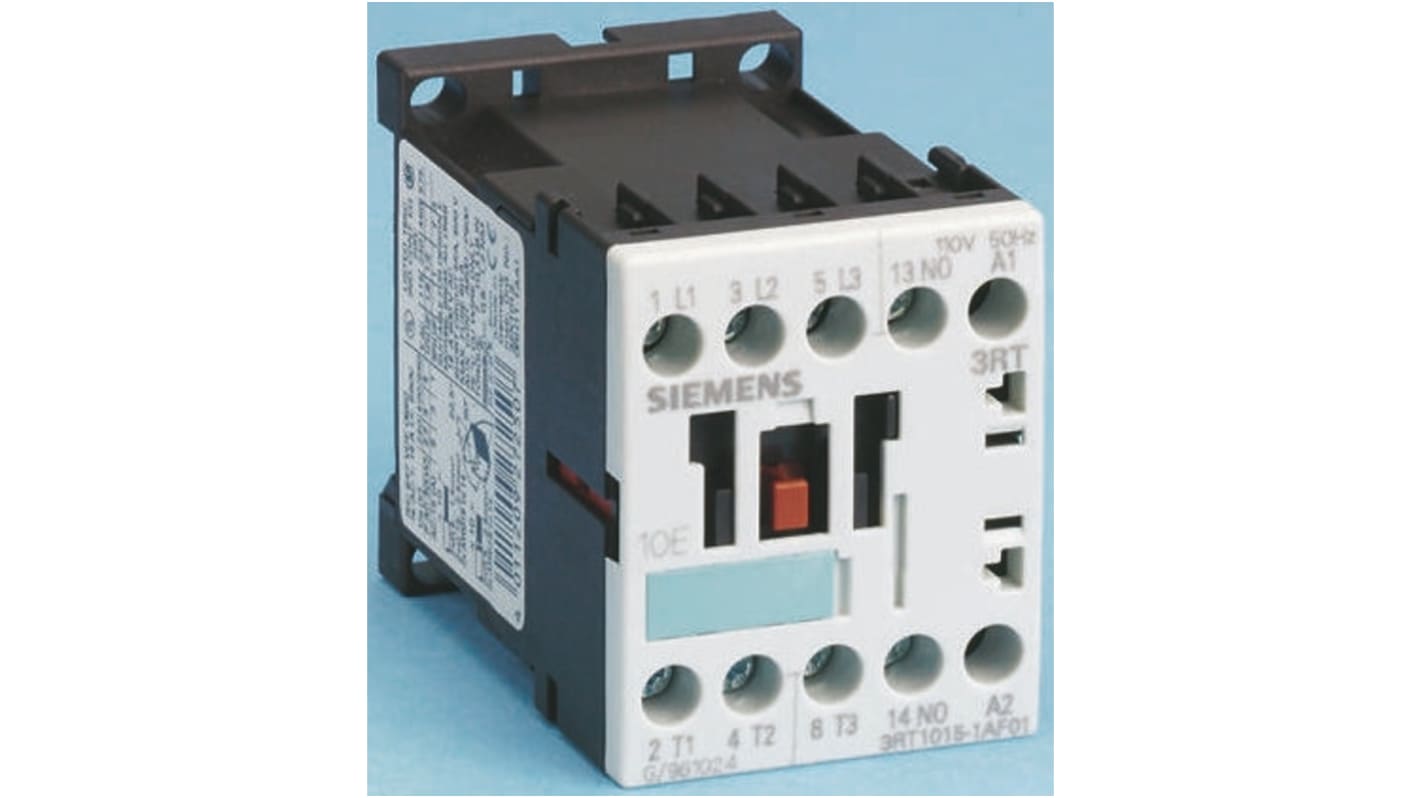 3RT1025-1AC00 | Siemens SIRIUS Classic 3RT1 Contactor, 32 V ac Coil, 3 ...