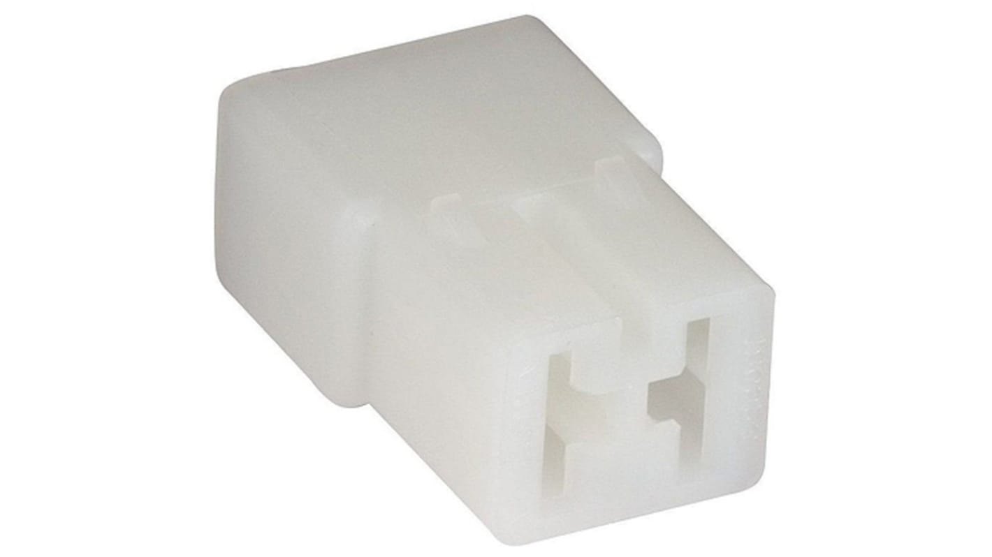 180923-0 | TE Connectivity AMP FASTIN-FASTON Crimpkontaktgehäuse, Gr. 6.35mm, Stecker, Nylon 6.6 ...