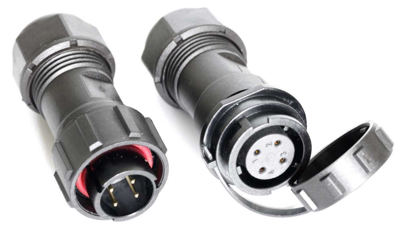 RS PRO Circular Connector, 2 Contacts, Cable Mount, Plug and Socket ...