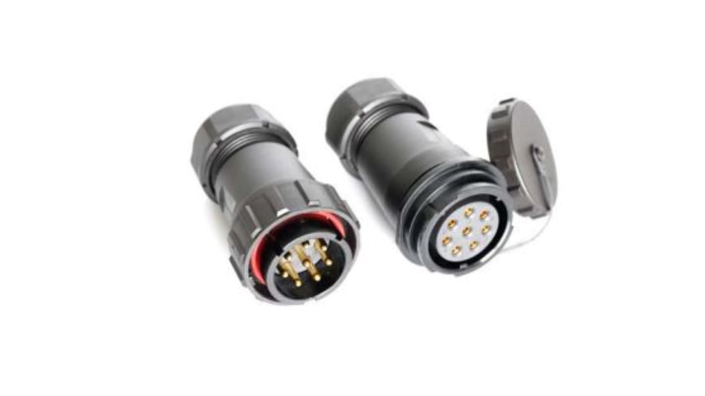 RS PRO Circular Connector, 8 Contacts, Cable Mount, Plug and Socket ...